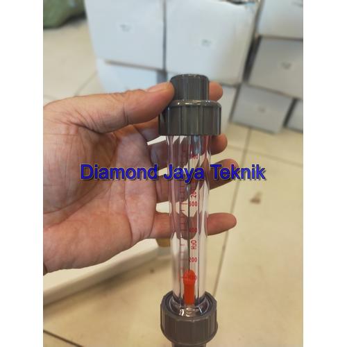 Jual Flow Meter Rotameter 100 sd 1000 Liter per Jam LPM / Rotameter 1/2 ...