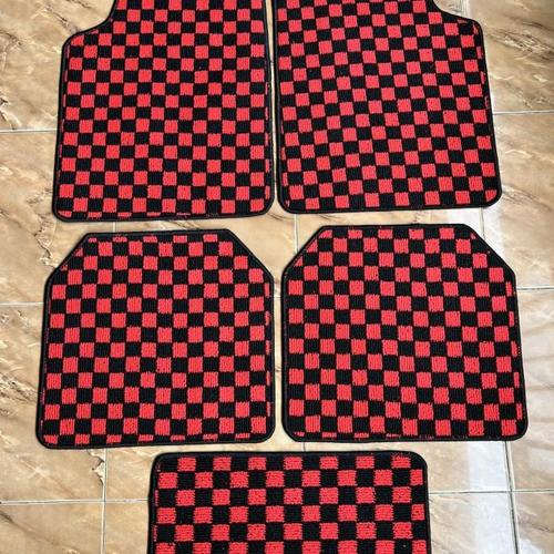 Jual karpet mobil dadu thailand karpet mobil motif dadu jdm sale - Biru ...