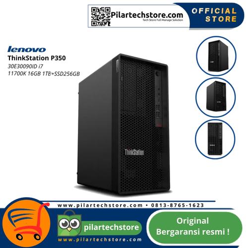 Jual ThinkStation P350 30E30090ID i7-11700K 16GB 1TB+SSD256GB VGA4GB ...