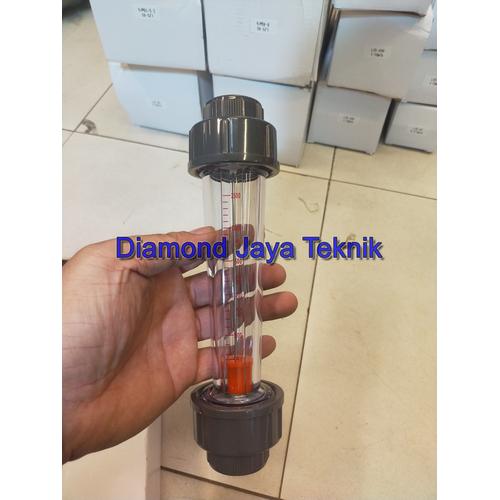Jual Flow Meter Rotameter 50 sd 500 Liter per Jam LPM / Rotameter 1/2 ...