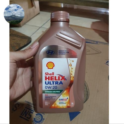 Promo Oli Shell Helix Ultra 0w-20 Carbon Neutral Full Synthetic 1L ...