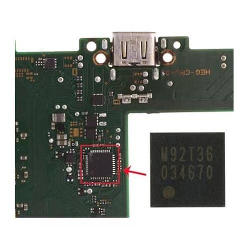 Jual Ready stock Charging IC Nintendo Switch V1 V2 OLED LITE MAX17050 ...