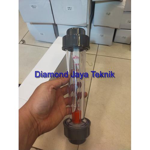 Jual Flow Meter Rotameter 0,6 sd 6 m3 meter kubik / Rotameter 1" Inch ...