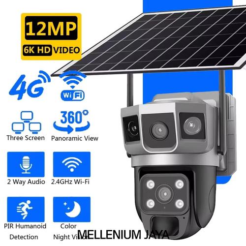Jual NEW 4G SOLAR PANEL CCTV Camera CCTV SIM-card 4G Solar Panel TIGA ...