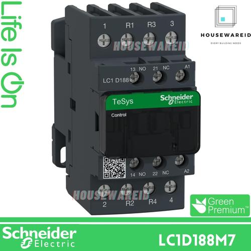 Promo Kontaktor 4p 32a Schneider LC1D188M7 4 Pole 32 Ampere Original ...