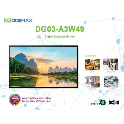 Jual Professional Digital Signage 49-inch - Zk Digimax DG03-A3W49 ...