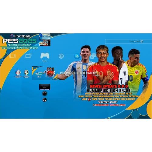 Jual Game PS3 PKG CFW OFW HEN PES 2025 BITBOX SUMMER 2025 REV 0.9.0 ...