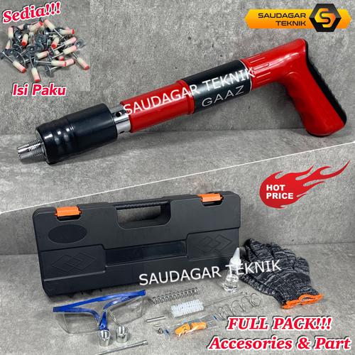 Jual Alat Paku Tembak Beton Tembok Besi Ramset Gun Nail Gun Fastening ...