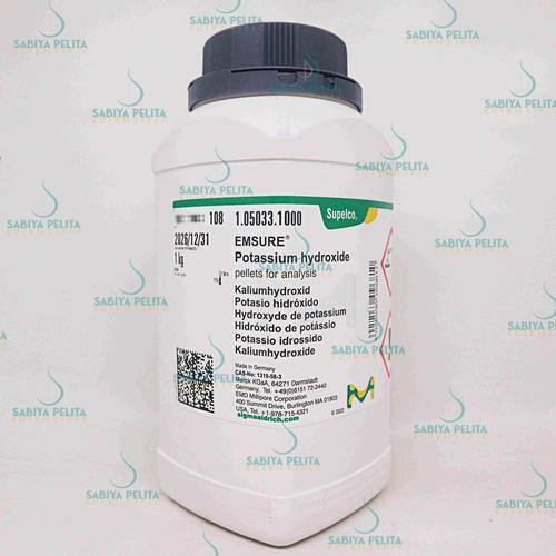 Jual KOH/ Potassium hydroxide pellets for analysis Merck 1.05033.1000 ...