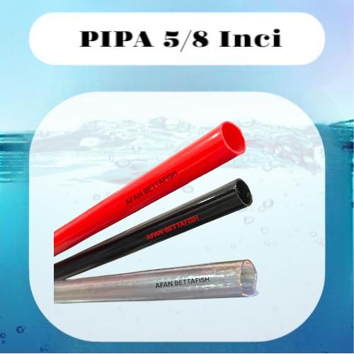 Jual Pipa Merah Hitam Bening Aquarium Filter Filterasi 50cm - Aksesoris ...