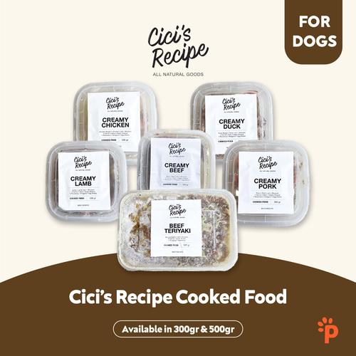 Jual Cicis Recipe Cooked Food for Dogs Makanan Anjing - Creamy Chicken ...