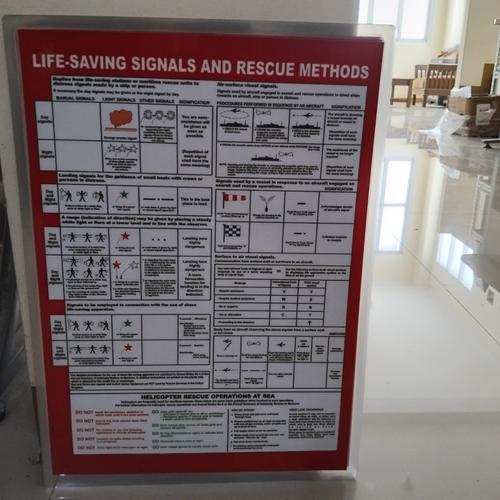 Jual Impa : 331558-B - POSTER LIFE-SAVING SIGNAL AND RESCUE METHODS ...