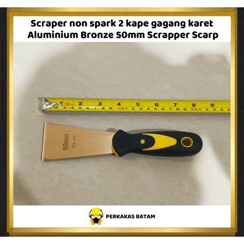 Jual Scraper non spark 2 kape gagang karet Aluminium Bronze 50mm ...