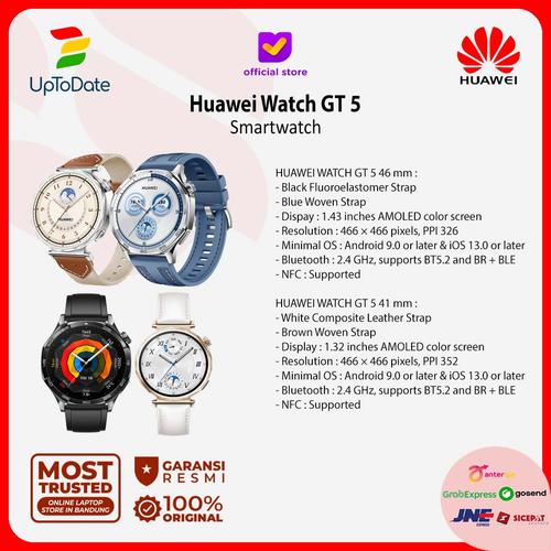 Promo Huawei Watch GT5 Series Smartwatch - Garansi Resmi - GT5 Pro ...