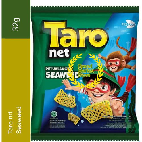 Jual Taro Net Seaweed Medium Pack 32g Taro Net Seaweed Makanan Ringan ...