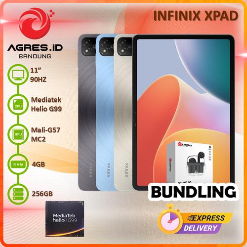 Promo Infinix Xpad 4Gb 256Gb Garansi Resmi Indonesia - GREY, NON BUNDLE Cicil 0% 3x - Kota ...
