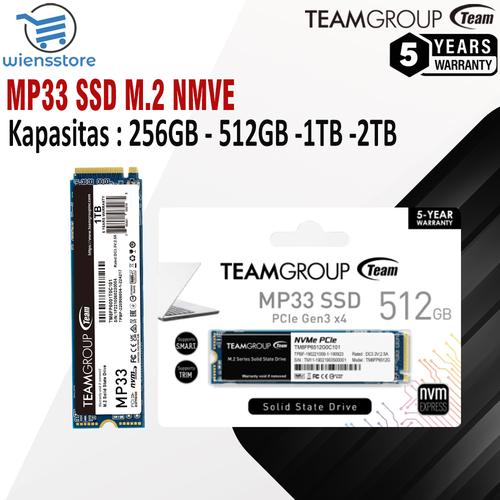 Jual Team MP33 256GB | 512GB | 1TB | 2TB MP33 SSD M.2 NVME Storage ...