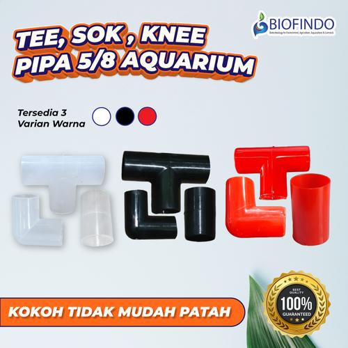 Jual Shock Sok Pipa Knee Keni Sambungan Pipa Aquarium T - L - I ...