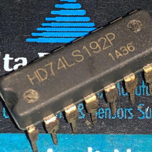 Jual 74LS192 HD74LS192 PRESETTABLE BCD/DECADEUP/DOWN COUNTER - Kota ...