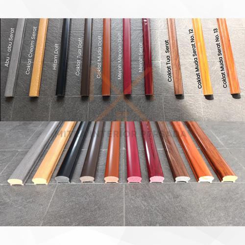 Jual HANDRAILING PVC GLOSSY / DOFF P : 4 meter PROFIL KAYU / RAILING ...
