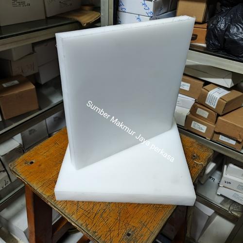 Jual Nylon PE Sheet Putih 10mm x 35cm x 50cm ( PE Lembaran Putih ...
