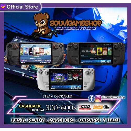Jual Steam Deck OLED Valve Handheld Gaming 2TB 1TB 512GB 256GB ...
