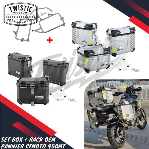 Jual Full Set Top Box Side Box Pannier + Side Rack Bracket Tas Samping ...