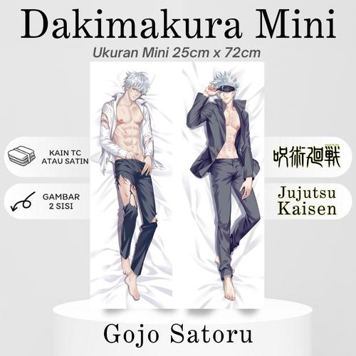 Jual DAKIMAKURA MINI GOJO SATORU Jujutsu Kaisen Bantal Anime Waifu Mini ...