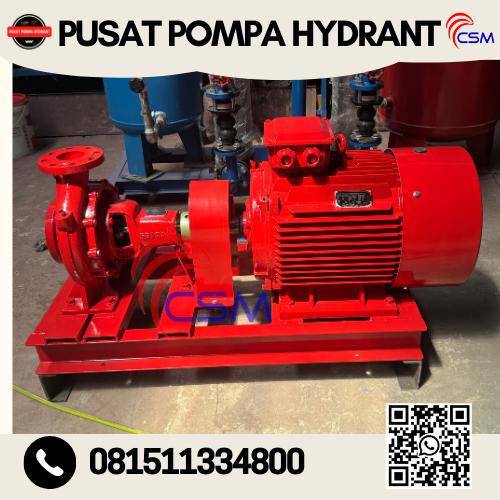 Jual Pompa Hydrant Electric - Merk EBARA - 500 GPM 100 Meter 55 Kw ...