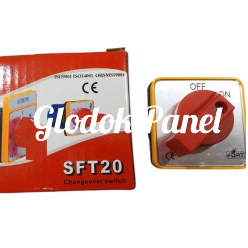 Jual Change Over Switch / Rotary Switch SA16 SFT20 ON-OFF 1P,2P,&3P ...