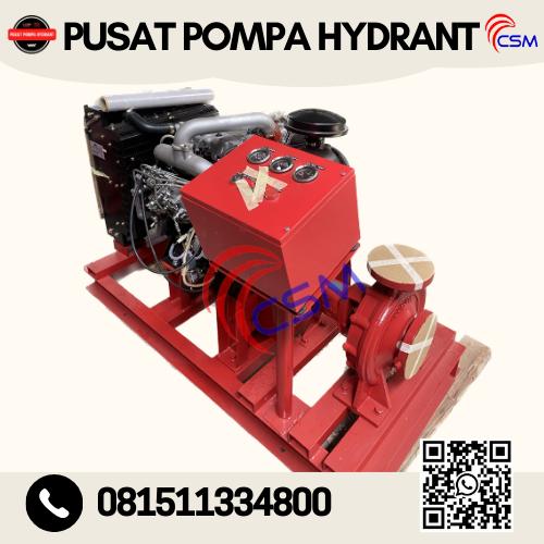 Jual Pompa Hydrant Diesel - Merk EBARA - 500 GPM 100 Meter 55 Kw - Kab ...