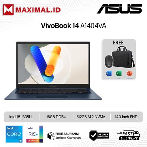Jual Laptop asus Vivobook 14 A1404ZA VIPS551/VIPS553 Intel i5 1235U Ram ...