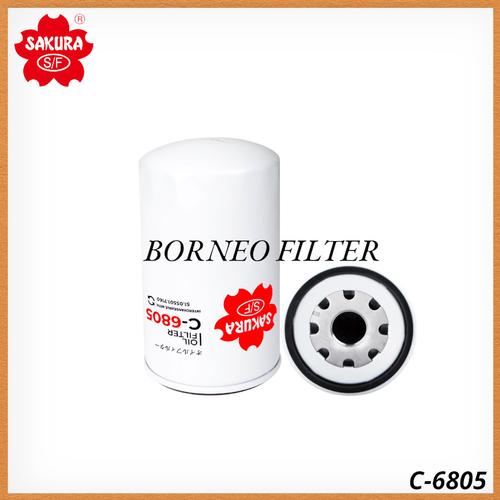 Jual C-6805 Sakura Oil Filter W1160 P502221 J8610160 LF3506 B7116 ...