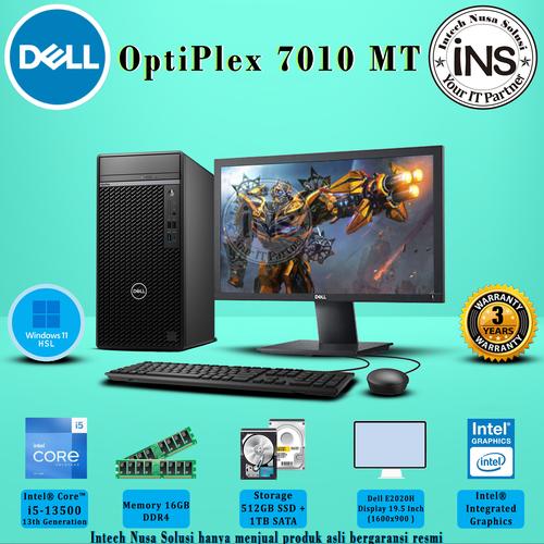 Jual PC DELL OptiPlex 7010 MT Tower i5-13500 16GB 512GB SSD+1TB SATA WIN11HSL 3YR - E2020H ...