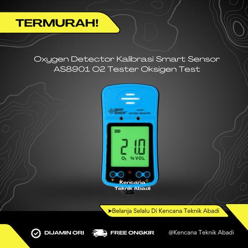 Jual Oxygen Detector Kalibrasi Smart Sensor AS8901 O2 Tester Oksigen ...