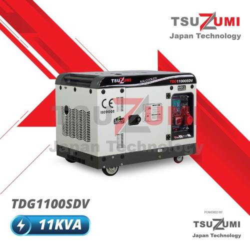 Jual Genset 10 KVA 3 Phase Tsuzumi TDG 11000 SDV Japan Technology / Genset Silent - Kota ...