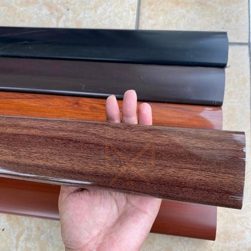 Jual Railing tangga hand railing PVC pegangan railing coklat tua serat ...