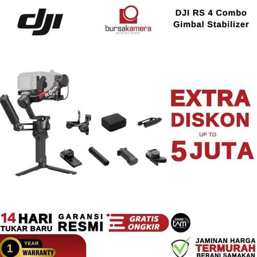 Jual DJI RS 4 Combo Gimbal Stabilizer Camera DJI Ronin S4 DJI RS4 Combo ...