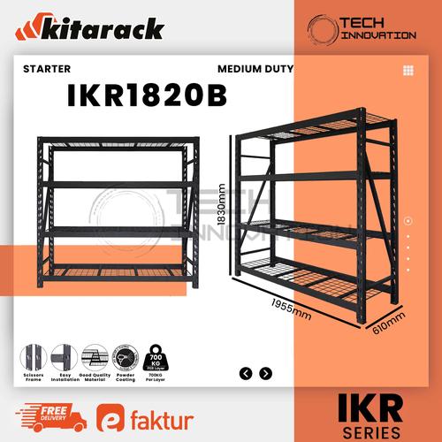 Jual KITARACK Rak Gudang Industrial 700KG / Layer Rack Industri 2 Meter ...