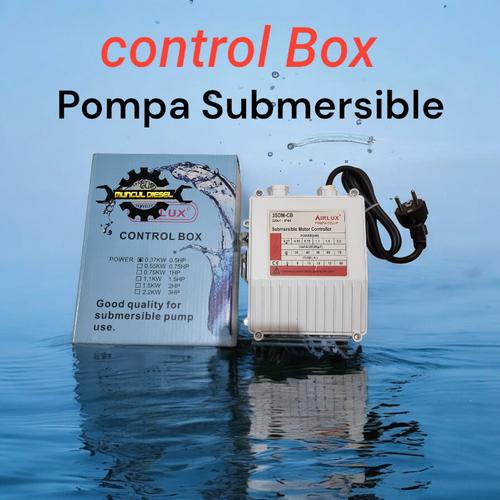 Jual control box pompa submersible box panel pompa submersible - 1/2 HP ...