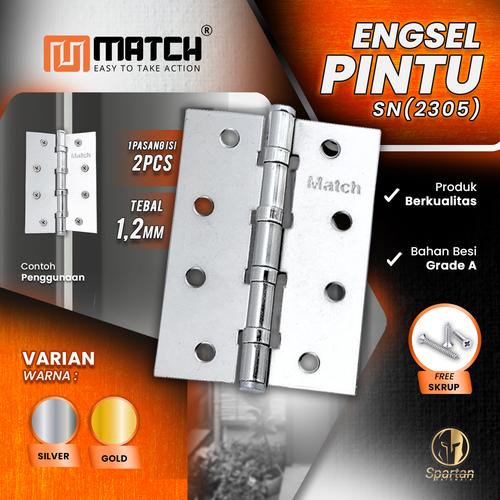 Promo Engsel Pintu Jendela Lemari Rumah 3 4 inch Match Besi Tebal 2304 ...