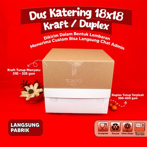 Promo DUS BOX NASI DUPLEX - DUS BOX CATERING - DUS BOX ACARA UK 18 X 18 ...
