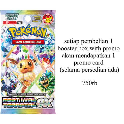 Jual Pokemon Festival Terastal ex Booster Box TCG Indonesia SV8A - w/ Promo 5box - Jakarta Utara ...