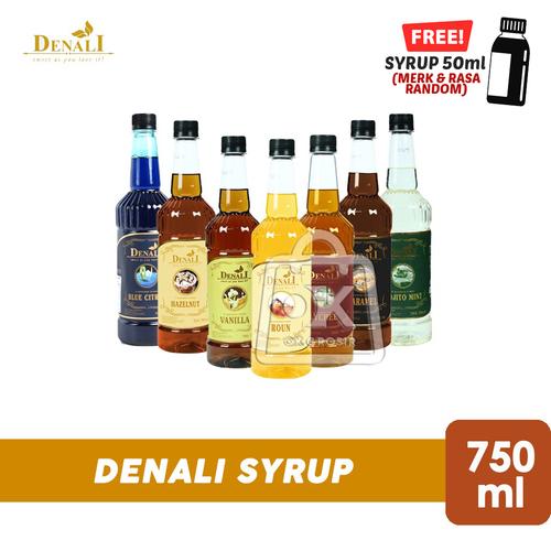 Jual Syrup Denali / Syrup Flavours (Botol Plastik 750ml) - Strawberry ...