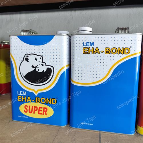Jual Lem EHA-Bond Super Isi 2.65 Liter Lem HPL ehabond Lem EHA Bond Lem ...