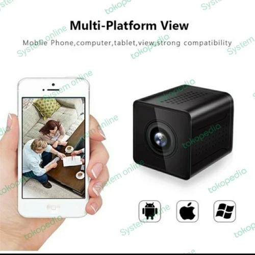 Jual Spy Cam App V380 Telescopic Wifi Built In Battery Mini Full HD 4K ...