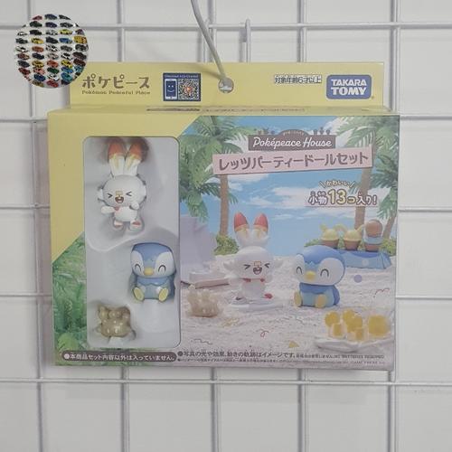 Promo TAKARA TOMY, POKEMON POKEPEACE HOUSE PARTY DOOL , SCORBUNNY ...