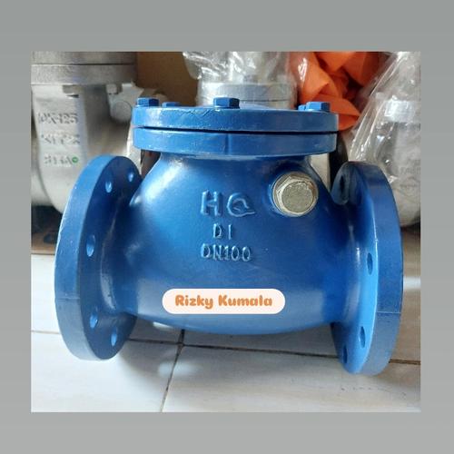 Jual Swing Check Valve 4" Inch Ductile Iron DN100 Flange PN16 - Kota ...