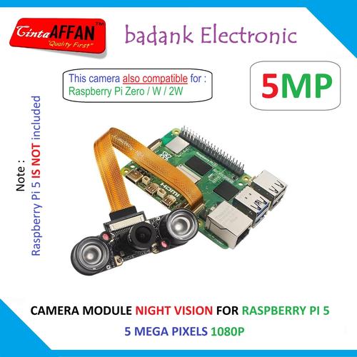 Jual Camera Module 5MP Night Vision (with-IR) for Raspberry Pi 5 ...