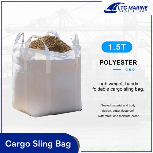 Jual Polyester Foldable Cargo Sling Bulk Bag Tas Ton 1.5T Impa 232181 ...